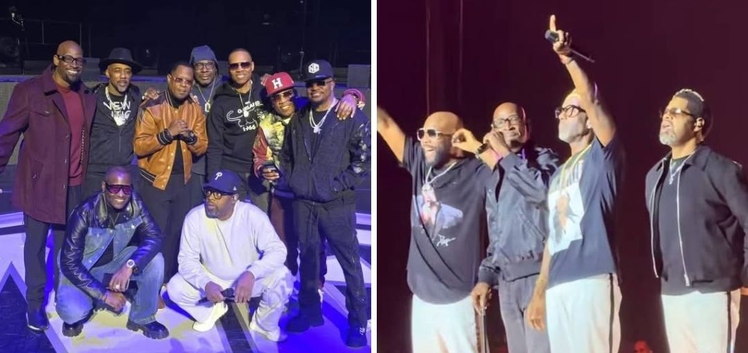 The Bass Is Back: Michael McCary Joins Boyz II Men on Stage During Las ...