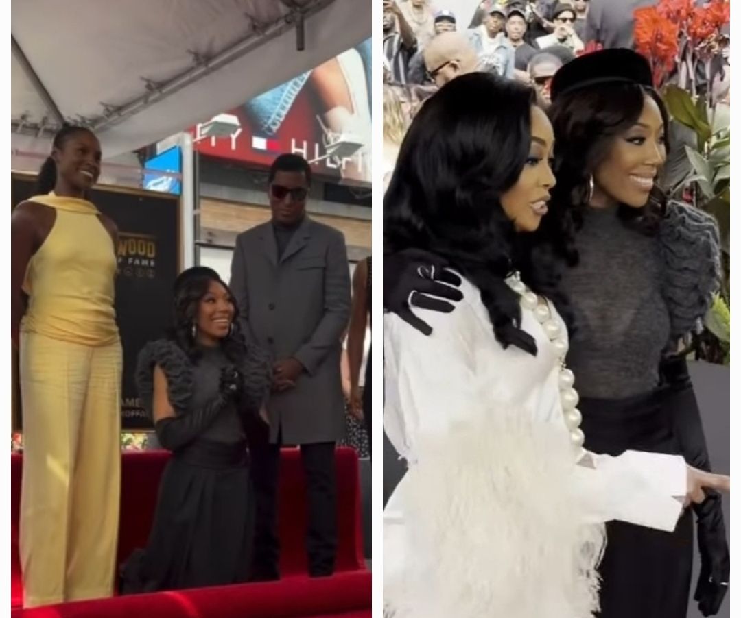Brandy Receives Hollywood Walk of Fame Star as ‘Phases’ Book Tour ...